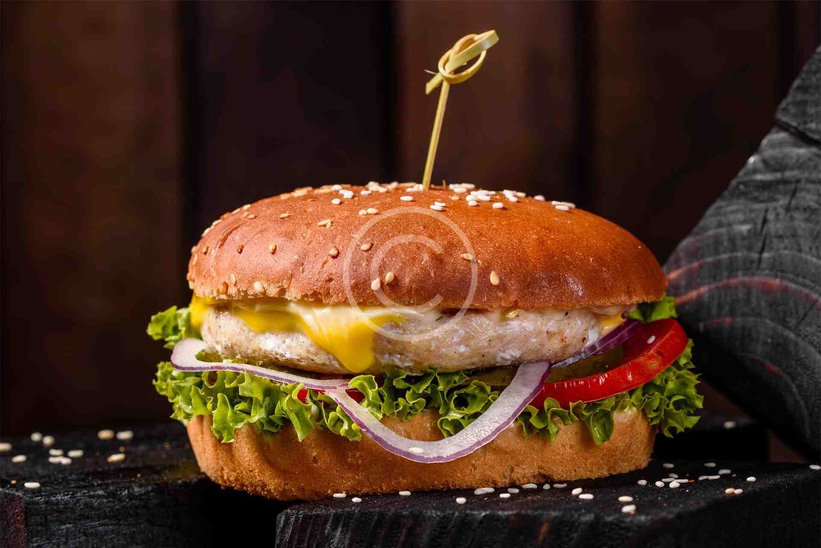 Teriyaki Pineapple Burger – Pica Moon